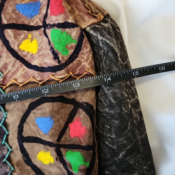 Bags | Peace Sign Hobo Bag | Poshmark